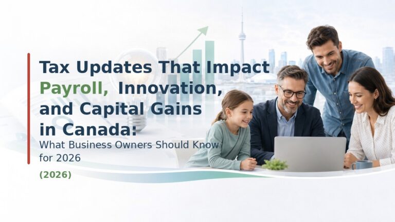 Tax Updates Canada 2026: What You Need to Know - RGB Accounting